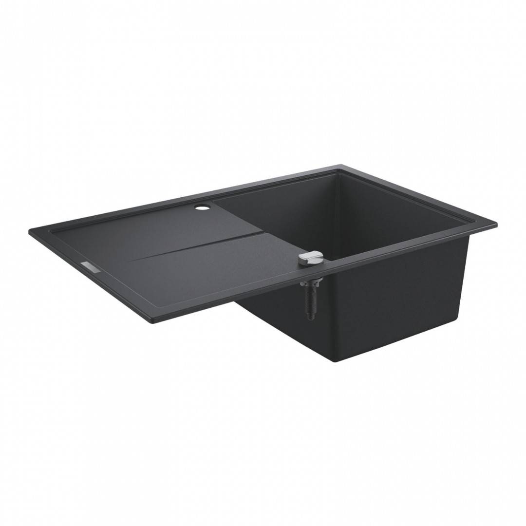 Chiuveta compozit Grohe 31639AP0, 78 x 50 cm, reversibil, evacuare ...